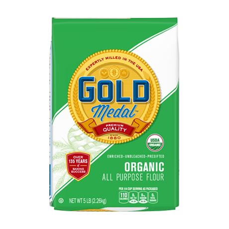 Organic All Purpose Flour - Bread Flour - Gold Medal Flour